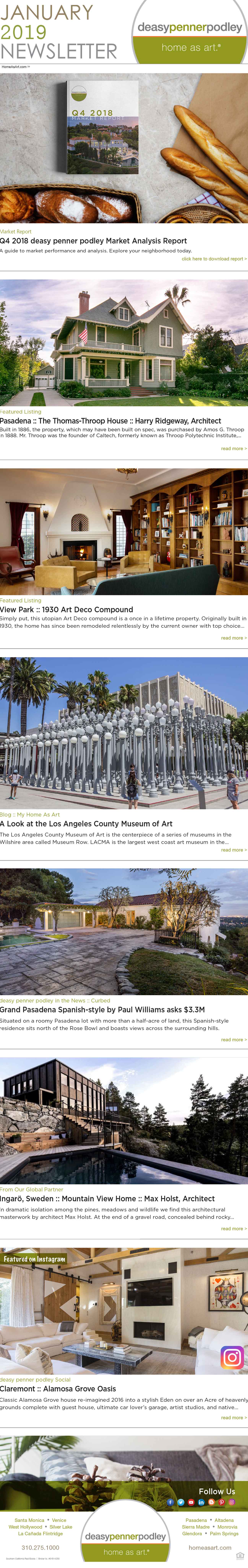 January 2019 Newsletter – Erbe + Blackham