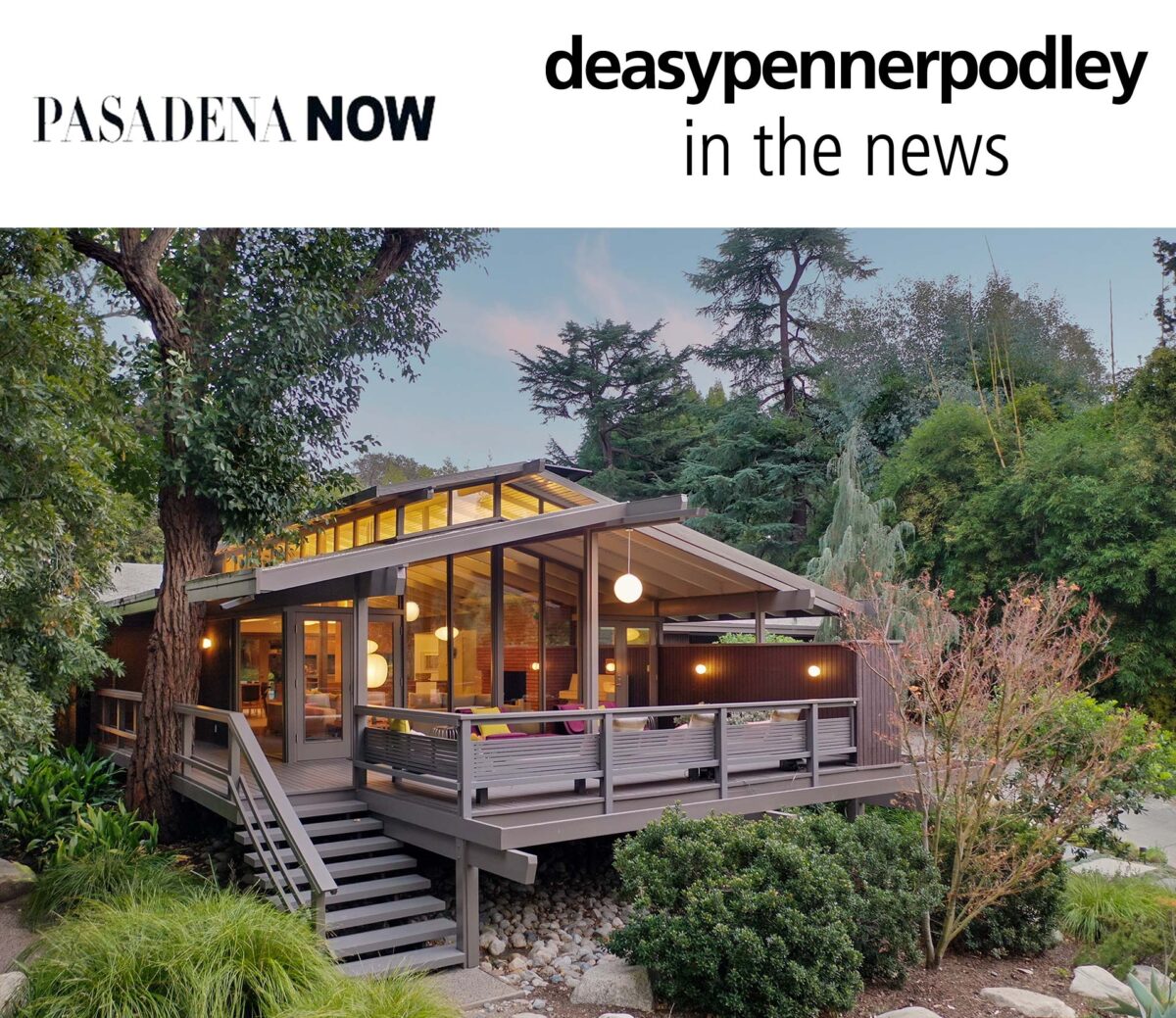 The Thompson Moseley House | Quintessential 1959 Buff, Straub & Hensman ...